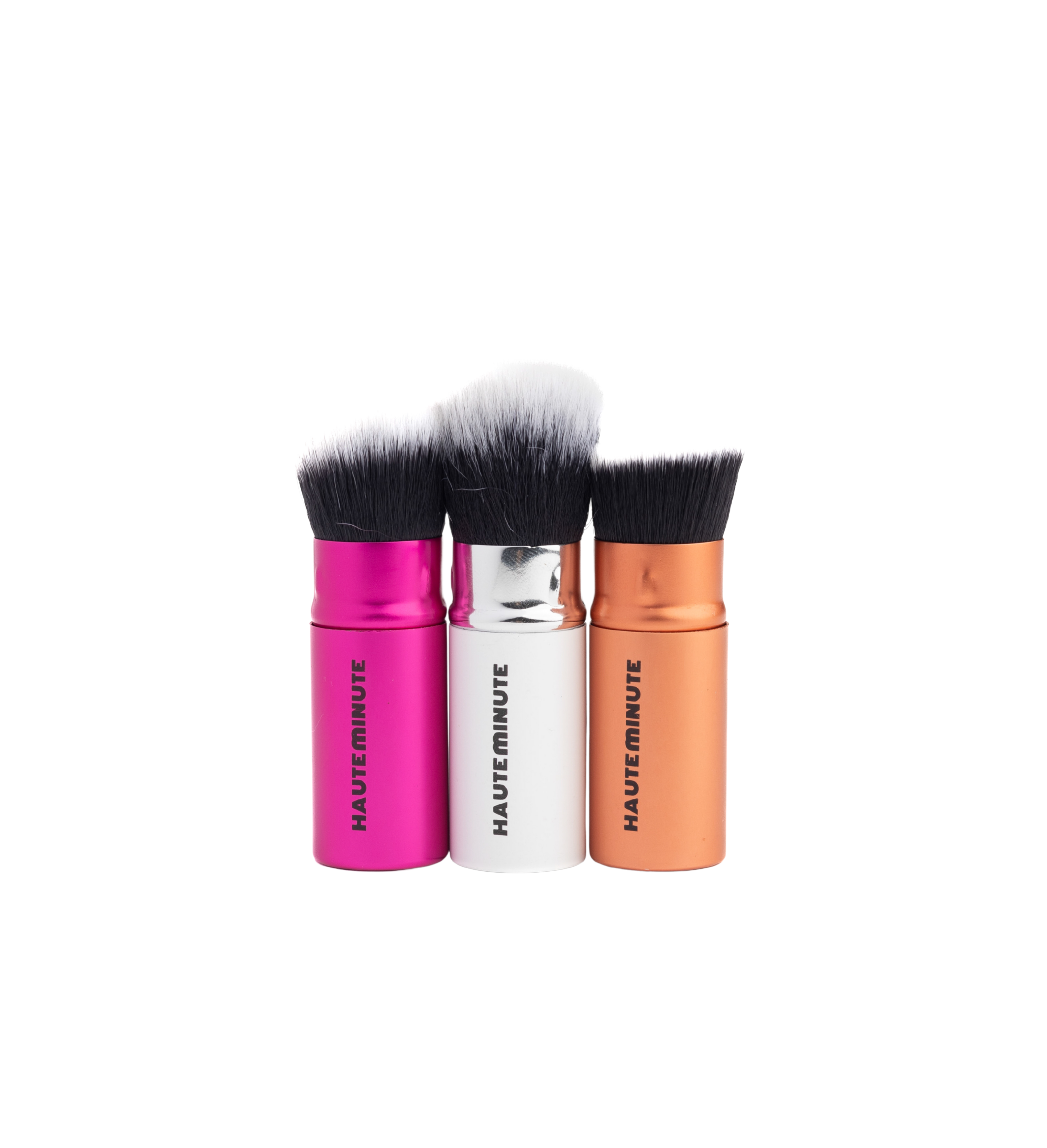 All The Fluff Brush Bundle | Travel Size Makeup Brushes | Mini Brushes – Haute Minute Makeup