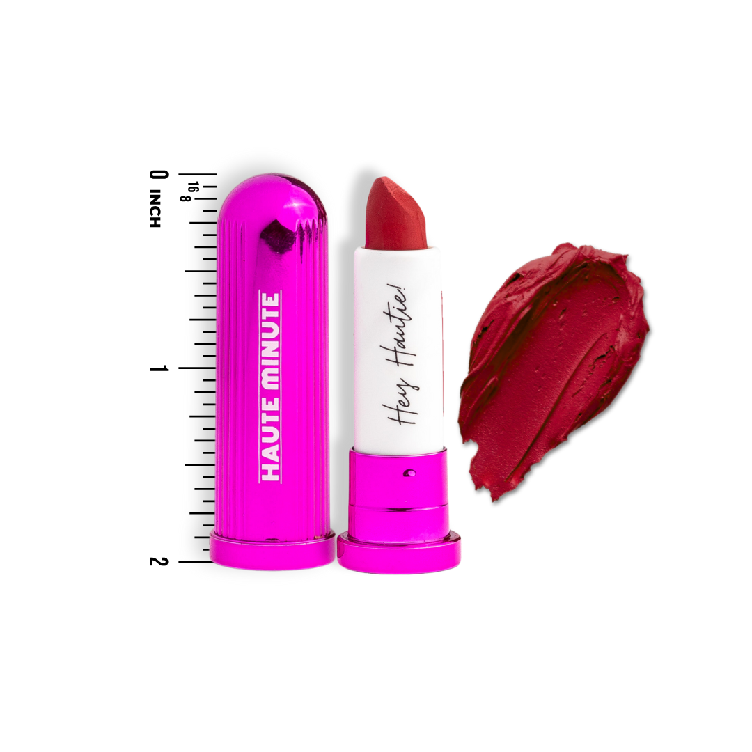 4Ever Haute Long Wearing Lipstick - Red Haute – Haute Minute Makeup